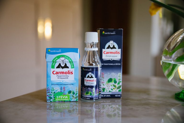 Carmolis Örttdroppar - ett måste i ditt husapotek! | Lesscarbs.se
